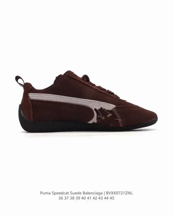 Balenciaga X Puma Ultrasoft Speedcat Vintage Suede Sneakers – Best ...